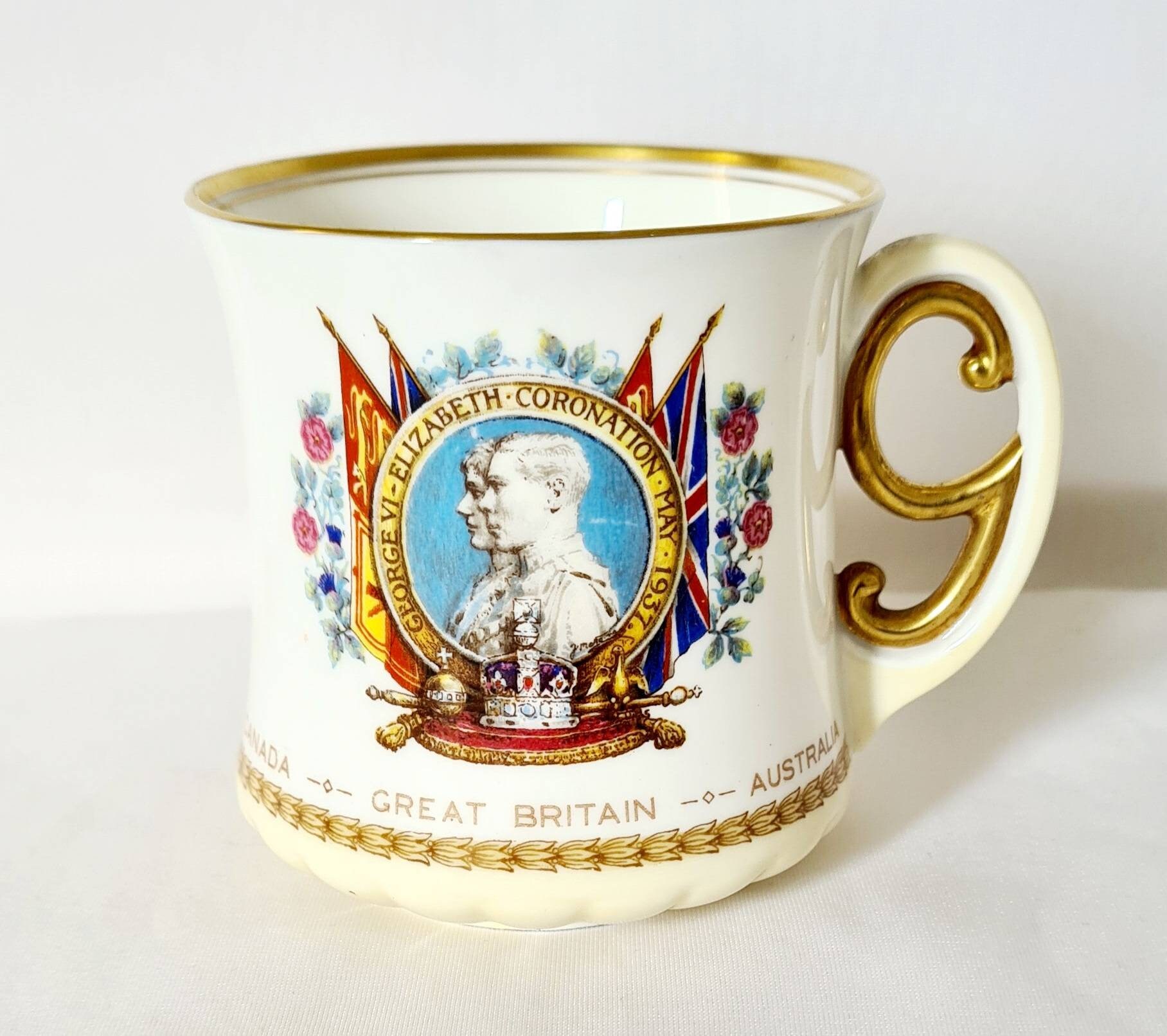 Art & Collectibles Souvenir Mug. Vintage Coronation Of King George And ...