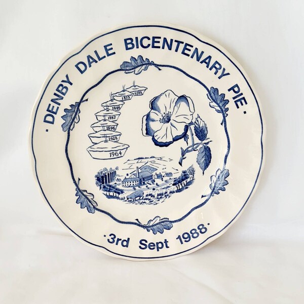 Denby Dale Pie Plate - Etsy