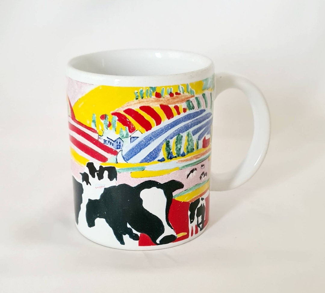 Vintage Quirky Rayware Moo Cow Mug, Collectable Novelty Mug, Ceramic ...