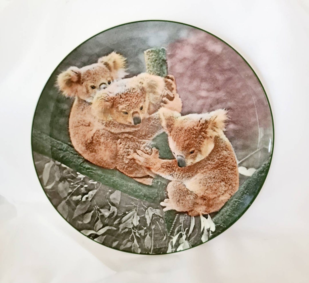 Vintage Royal Doulton Decorative Koala Bear Plate, Home Decor ...