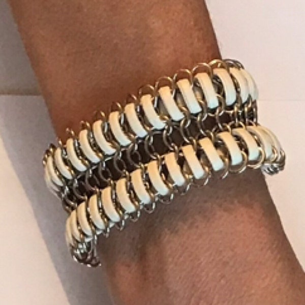 Leather Coil Bracelet - Etsy