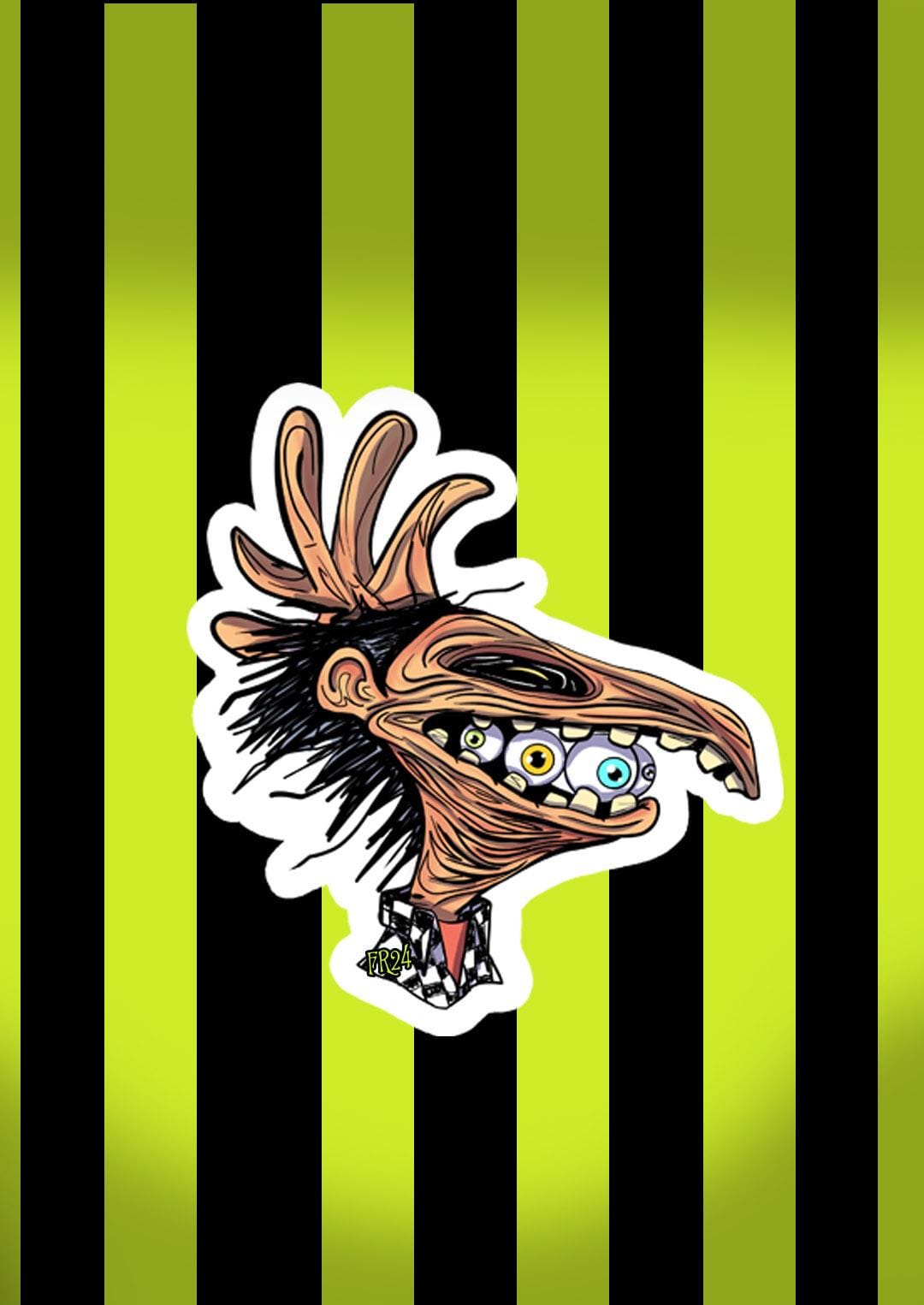 Beetlejuice Sticker Set - Etsy
