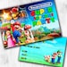 Super Mario Party Invitations - Write on - Printed Double Sided ...