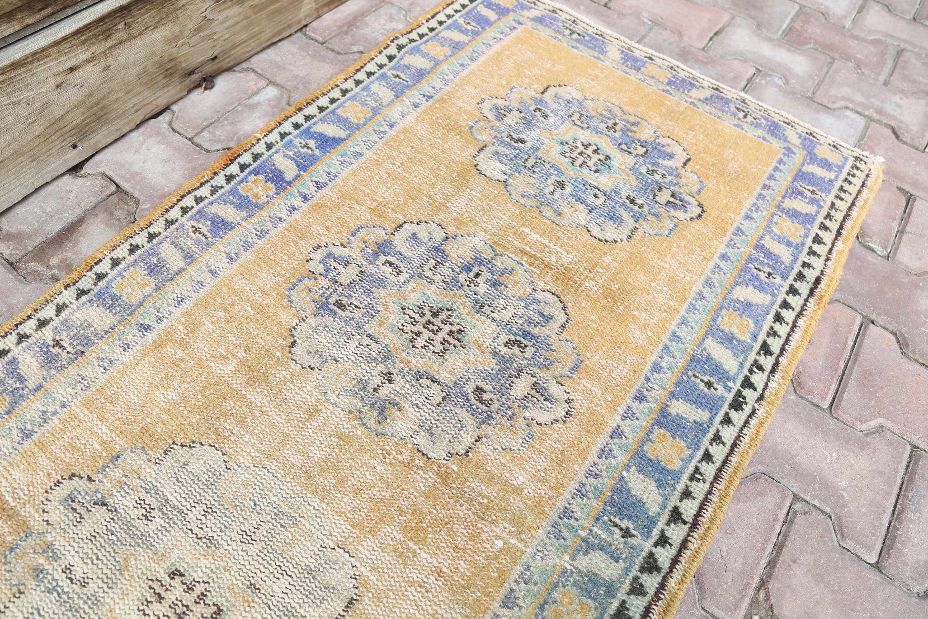 2.6x10.3, TURKISH RUNNER, VINTAGE Runner, Oushak Runner, Runner Rug ...