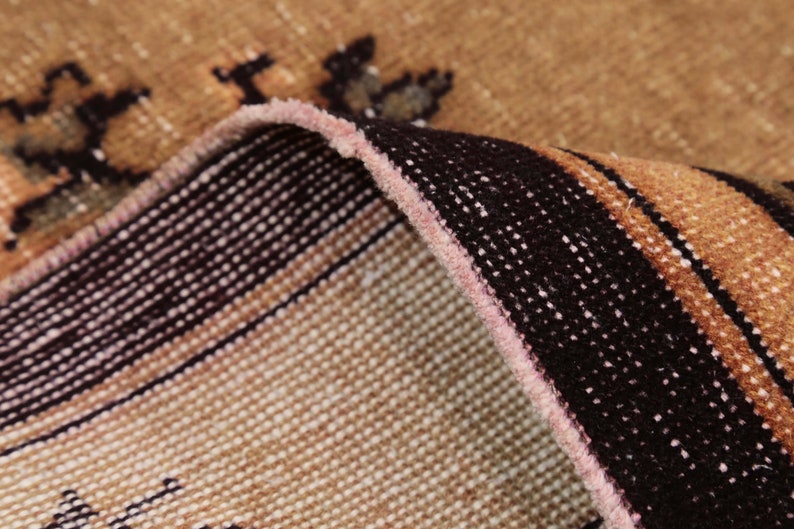 5x10 Brown Turkish Rug Vintage Oushak Rug Bohemian Rug Wool - Etsy