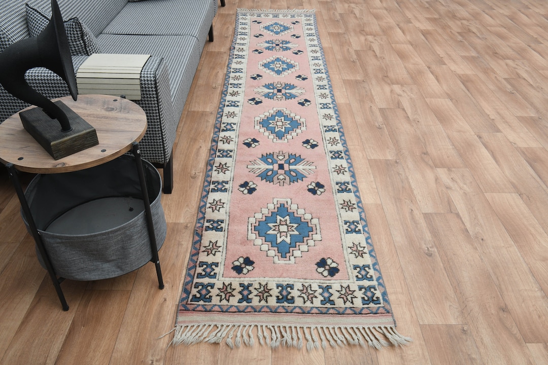2.4x11.7 Ft, Live Colors, Runner Rug, Anatolian Rugs, Floor Runner ...