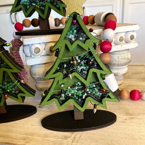 CHRISTMAS TREE SHAKER Sign/ Hot Cocoa Themed Decor / Wood Signs Shaker ...