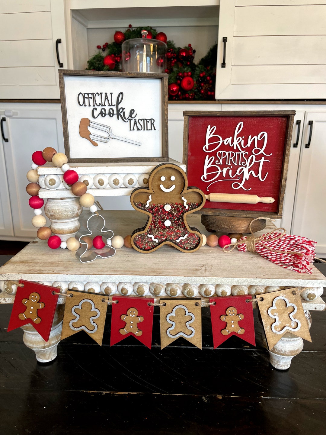 BUNDLE BAKING COOKIES / baking Cookies Tiered Tray Bundle/ Christmas ...