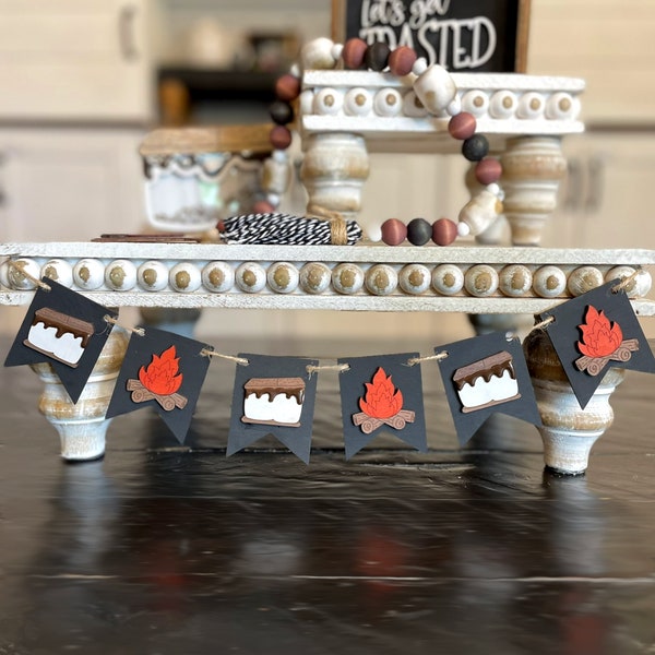 Smores Banner - Etsy
