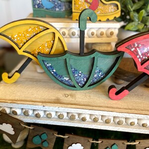SPRING SHAKER Sign/ Rain Boot and Umbrella Signs/ Wood Signs Shaker ...