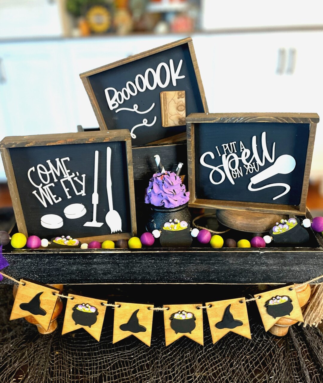 Hocus Pocus Inspired Signs / Fall Halloween Themed Decor / Wood Signs ...