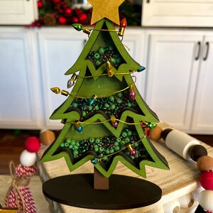 CHRISTMAS TREE SHAKER Sign/ Hot Cocoa Themed Decor / Wood Signs Shaker ...