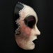 MADE TO ORDER .flapper Mask. Flapper Girl. Flapper Art. - Etsy