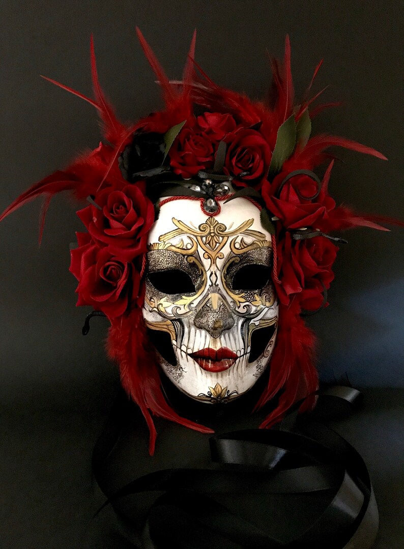 MADE TO ORDER .red Masquerade Mask. Masquerade Mask for Women. - Etsy