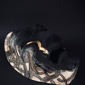 Made to Order . Tragedy Mask. Theater Mask. Masquerade Mask. Tragedy ...