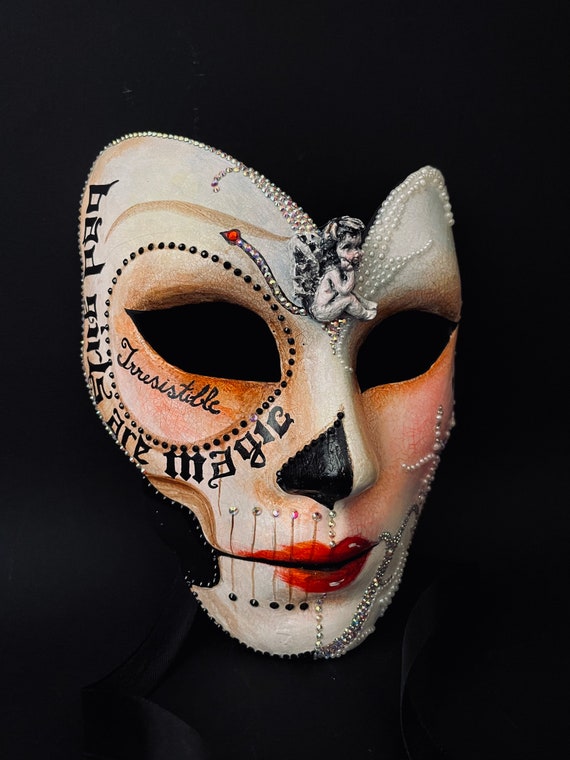 Phantom Of The Opera Masquerade Skull Mask