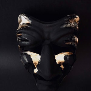 Made to Order . Tragedy Mask. Theater Mask. Masquerade Mask. Tragedy ...