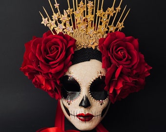 Catrina Mask - Etsy