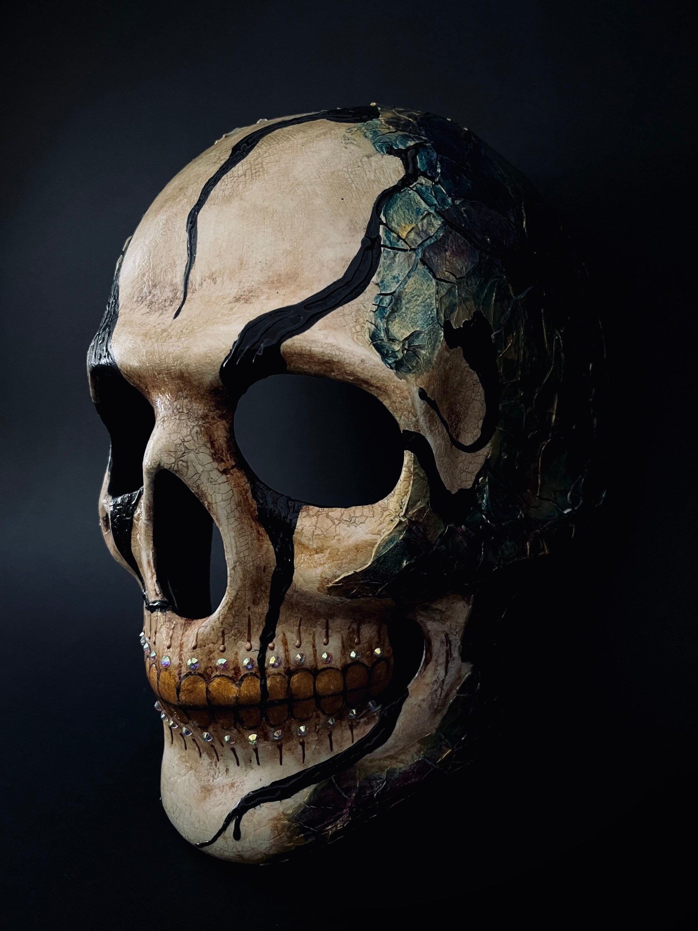 Available. Skull Mask. Halloween Skull Mask. Skull Art. - Etsy