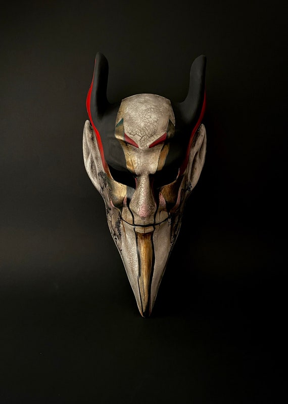 Made to Order . Devil Mask With Angels. Venetian Devil Mask. | Etsy
