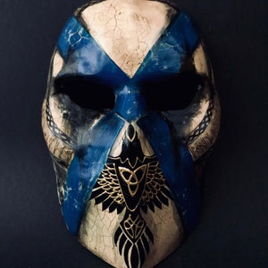 MADE TO ORDER . Viking Mask. Viking Warrior. Rune Mask. Masquerade Mask ...