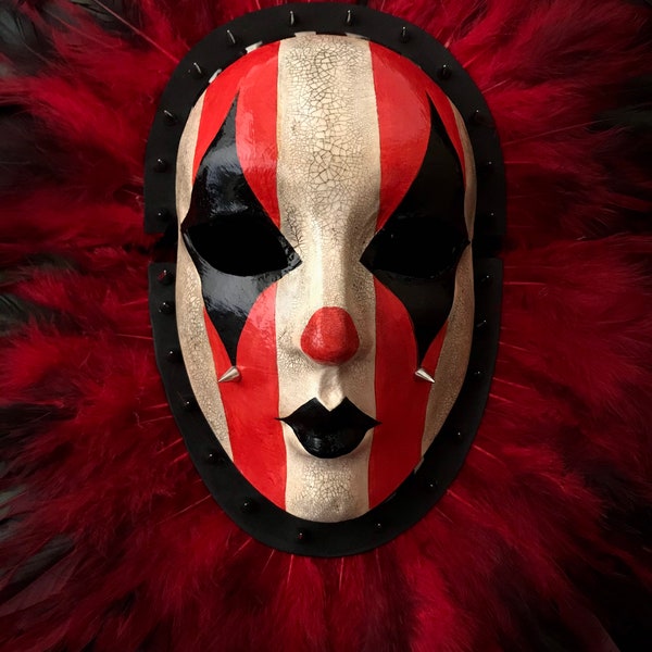 Harlequin Mask - Etsy
