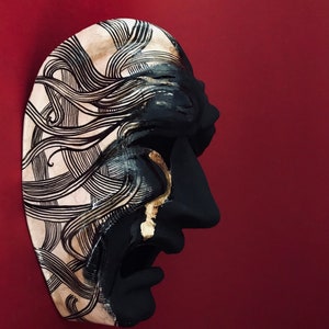 Made to Order . Tragedy Mask. Theater Mask. Masquerade Mask. Tragedy ...