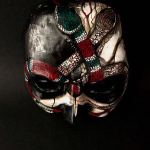 MADE TO ORDER .mask for Men. Half Face Mask. Skull Mask. Mask With ...