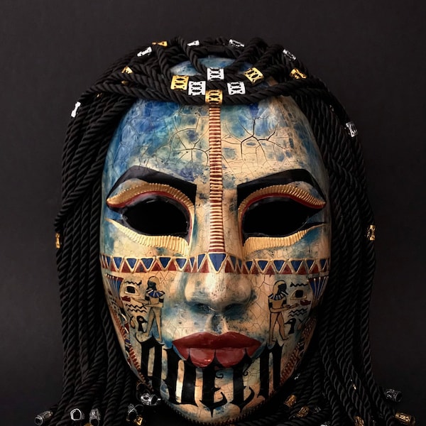 Egyptian Mask - Etsy