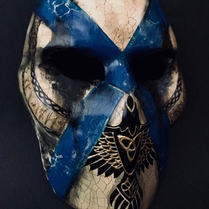 MADE TO ORDER . Viking Mask. Viking Warrior. Rune Mask. Masquerade Mask ...