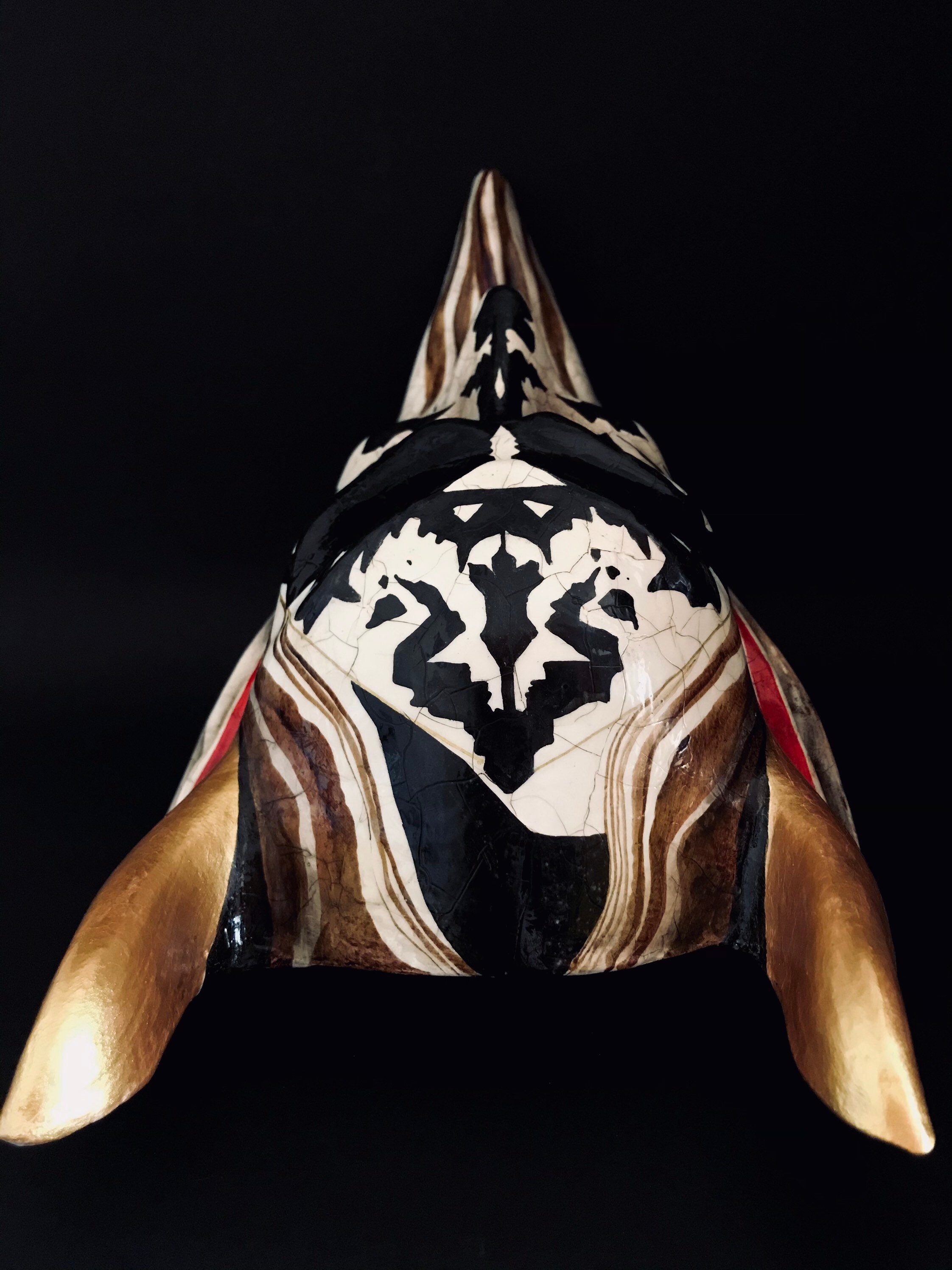 Made to Order. Devil Mask With Ink Blot. Venetian Devil Mask. - Etsy ...