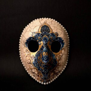 Made to Order .moretta Mask. Moretta With Pearls. Venetian - Etsy
