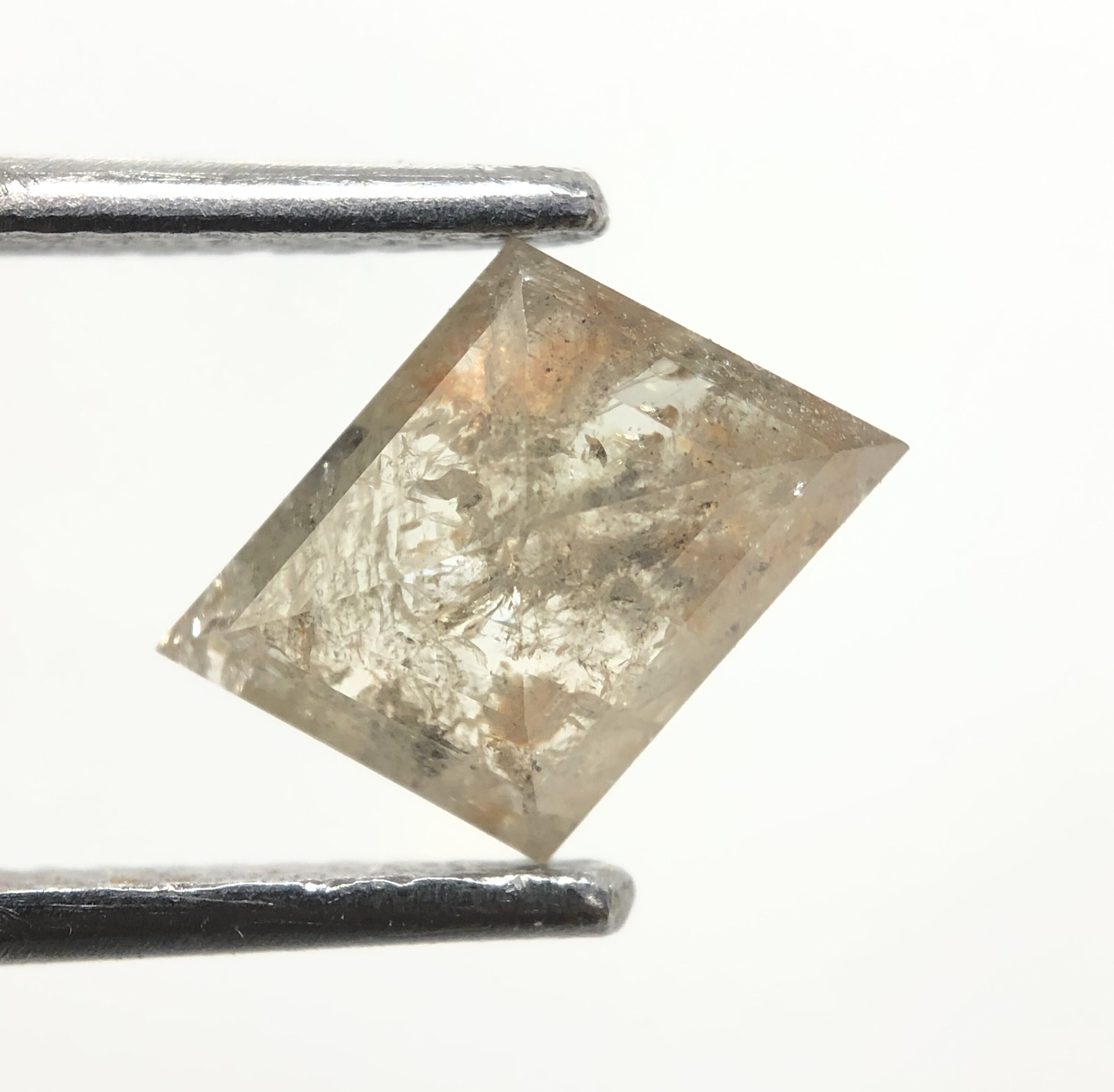 1.51 CT 10.26 X 8.26 MM Rustic Shield Shape Diamond Natural | Etsy