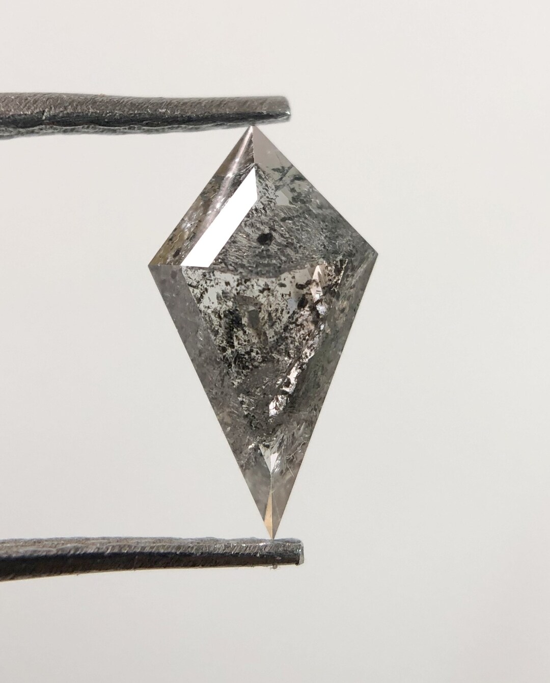 0.41 Ct, 8.02 X 4.45 X 1.82 MM, Loose Salt and Pepper Diamond, Kite ...