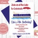 Blue Boat Lake Party Invitation, Lake Birthday Invite, Bachelor Party ...
