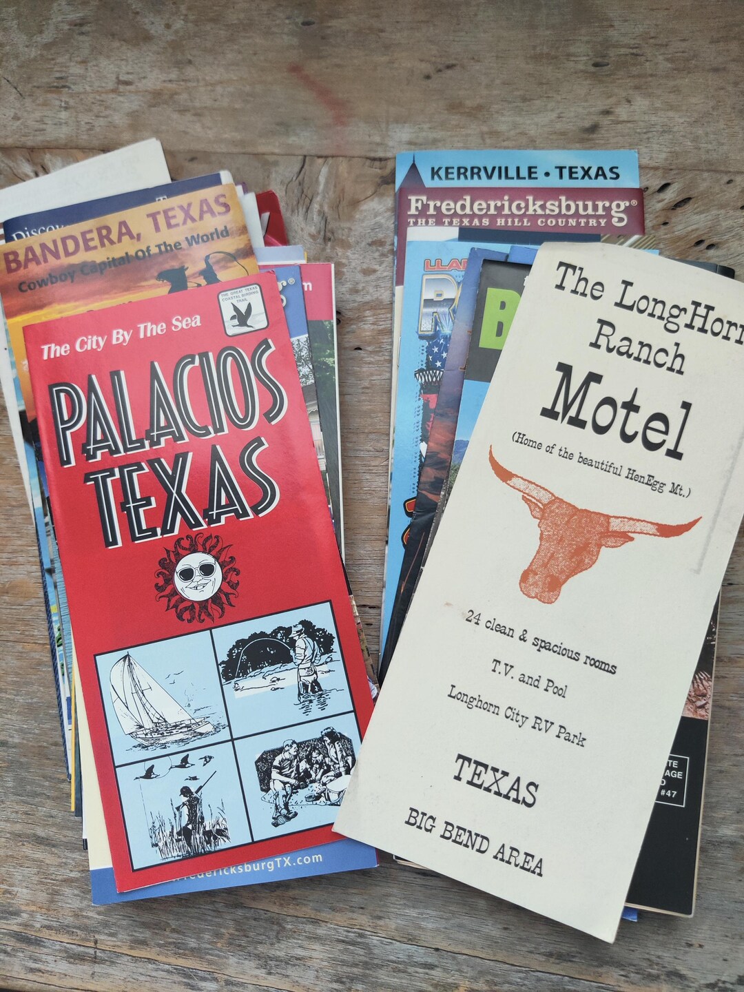 Texas Travel Brochure Pack - Etsy