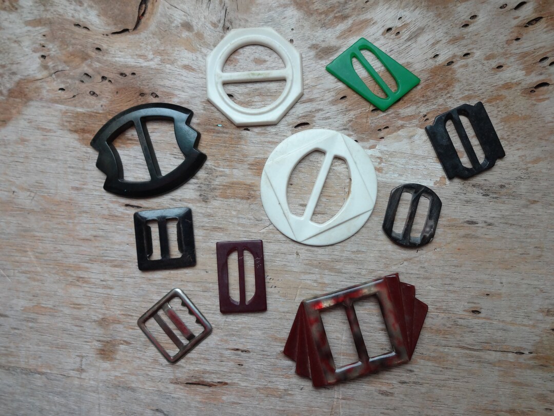 Lot of Vintage Belt Buckles, Belt Loops, Fastener, Dress Belt, Waist ...