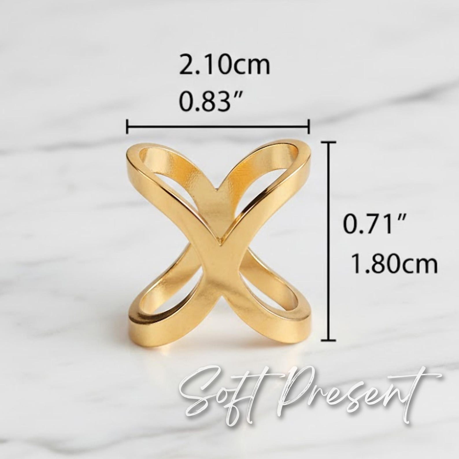 Scarf Ring / Bandana Buckle for Scarves / Gold and Silver, Shawl Holder ...