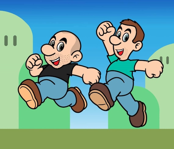 Personalised Mario Style Cartoon Gaming Caricature | Etsy