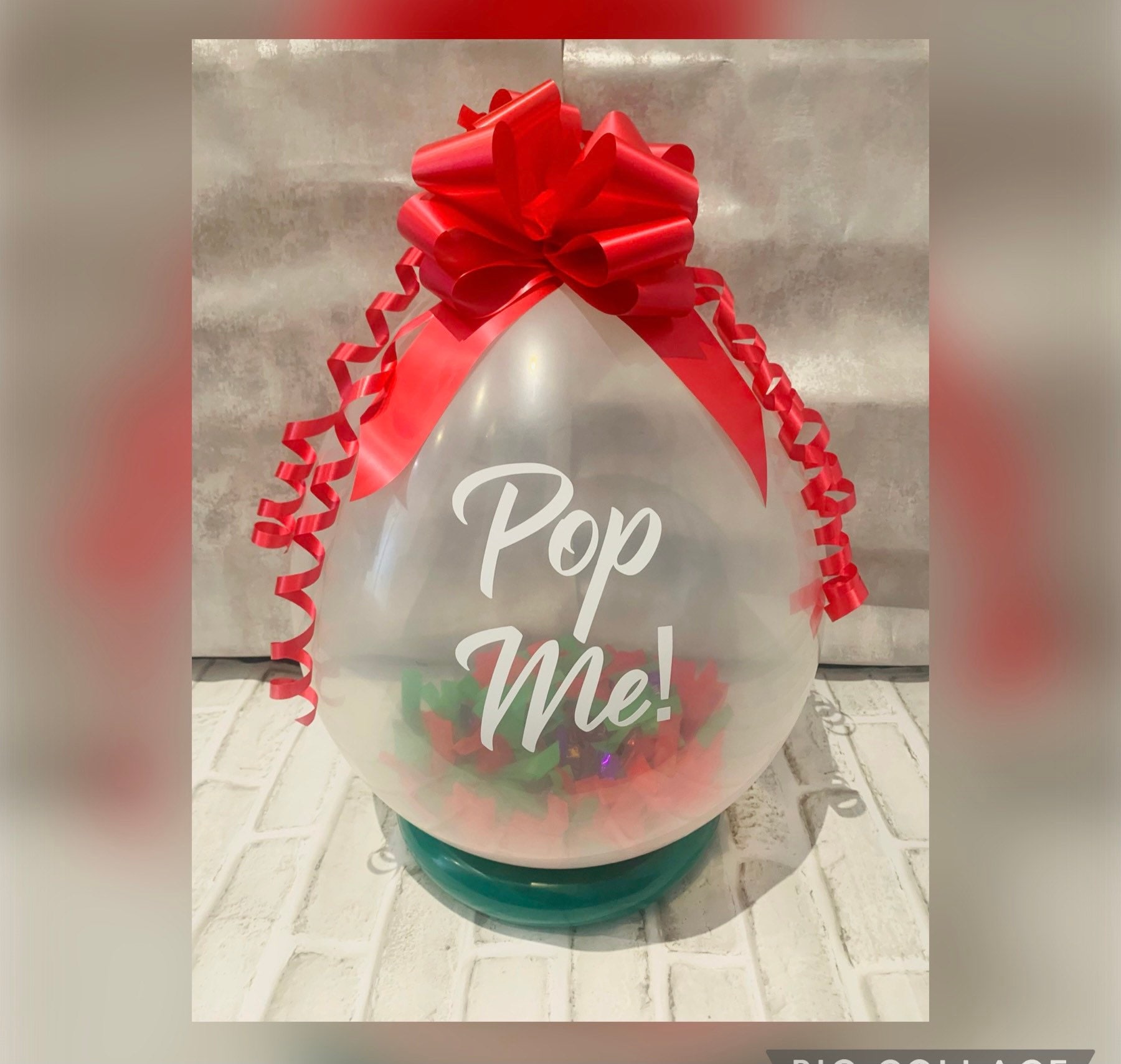 Money Balloon Pop Me Balloon Personalised Birthday Money Eid - Etsy UK