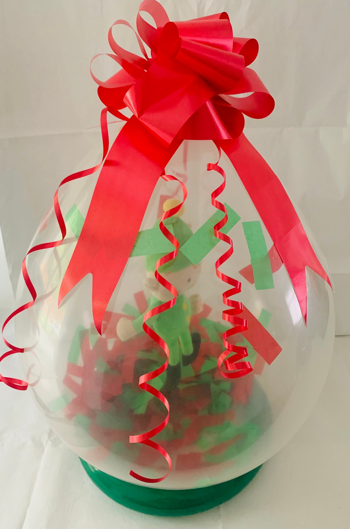 Elf Arrival Balloon DIY BALLOON KIT Pop Me Elf Balloon Kit - Etsy UK