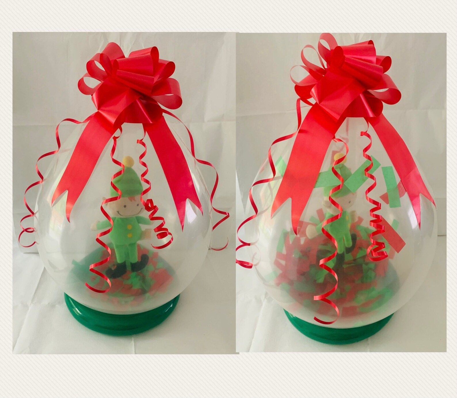 Elf Arrival Balloon DIY BALLOON KIT Pop Me Elf Balloon Kit - Etsy UK