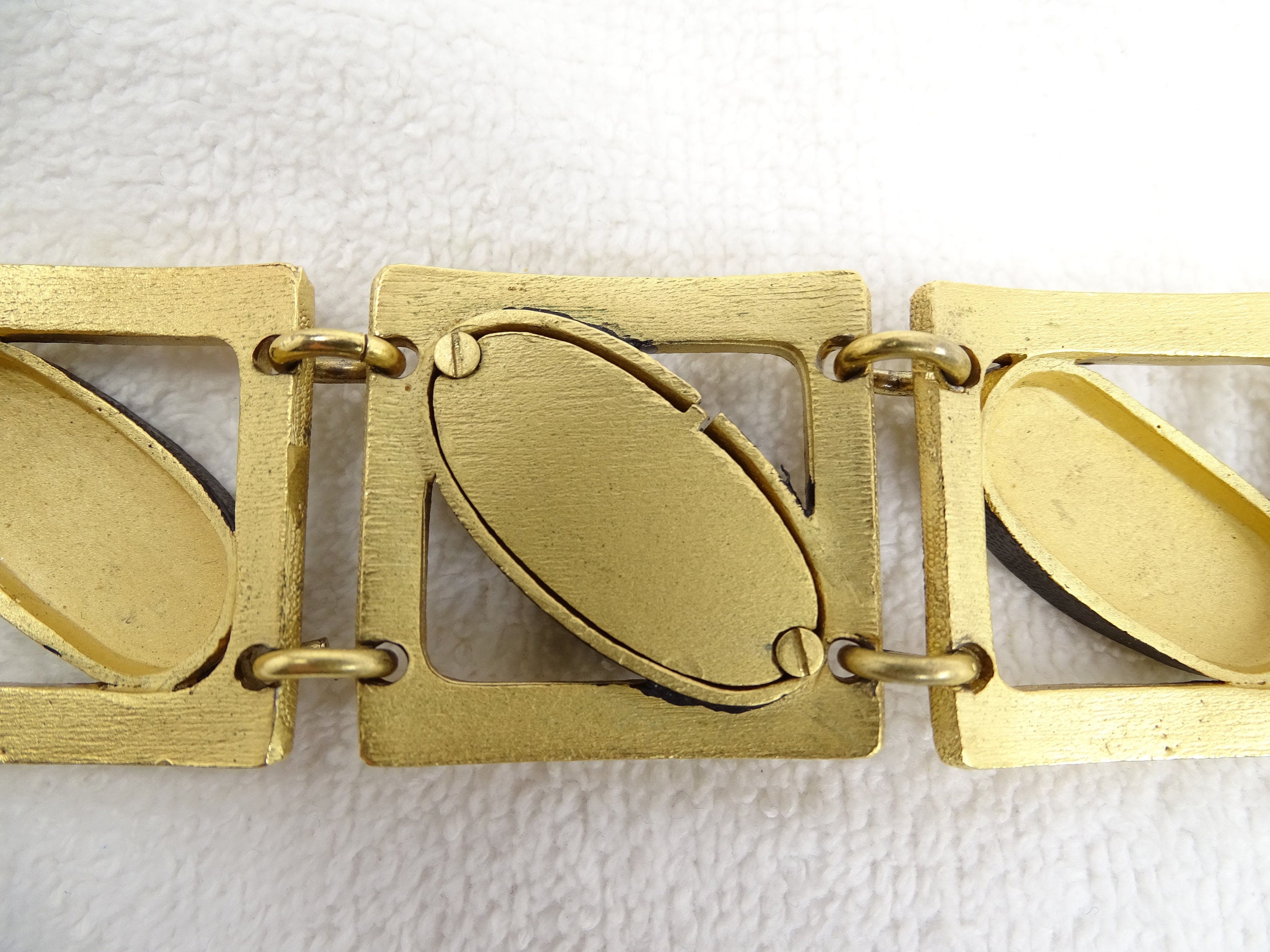 RARE Vtg Diane Love for Trifari Gold Koi Fish Matte Black Enamel Locket ...