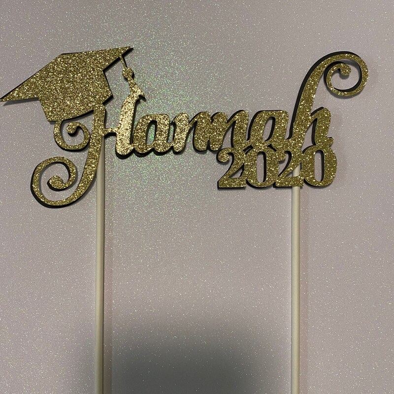 2020 Cake Topper - Etsy
