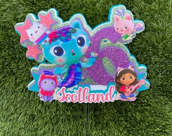 Gabby Dollhouse Cake Topper | Etsy