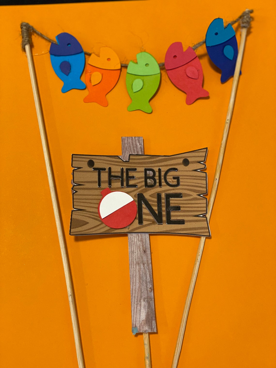 Cake Topper / the Big One / Treats Toppers / Cupcakes Toppers - Etsy