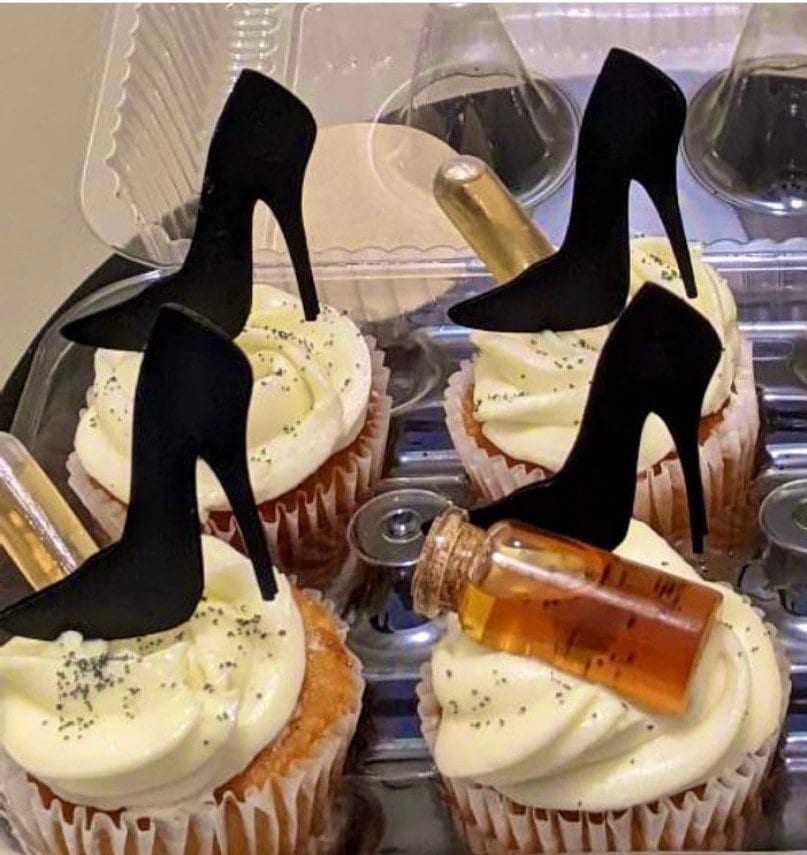 Heels Cake Topper and Cupcake Toppers /woman Party/ Fashion - Etsy