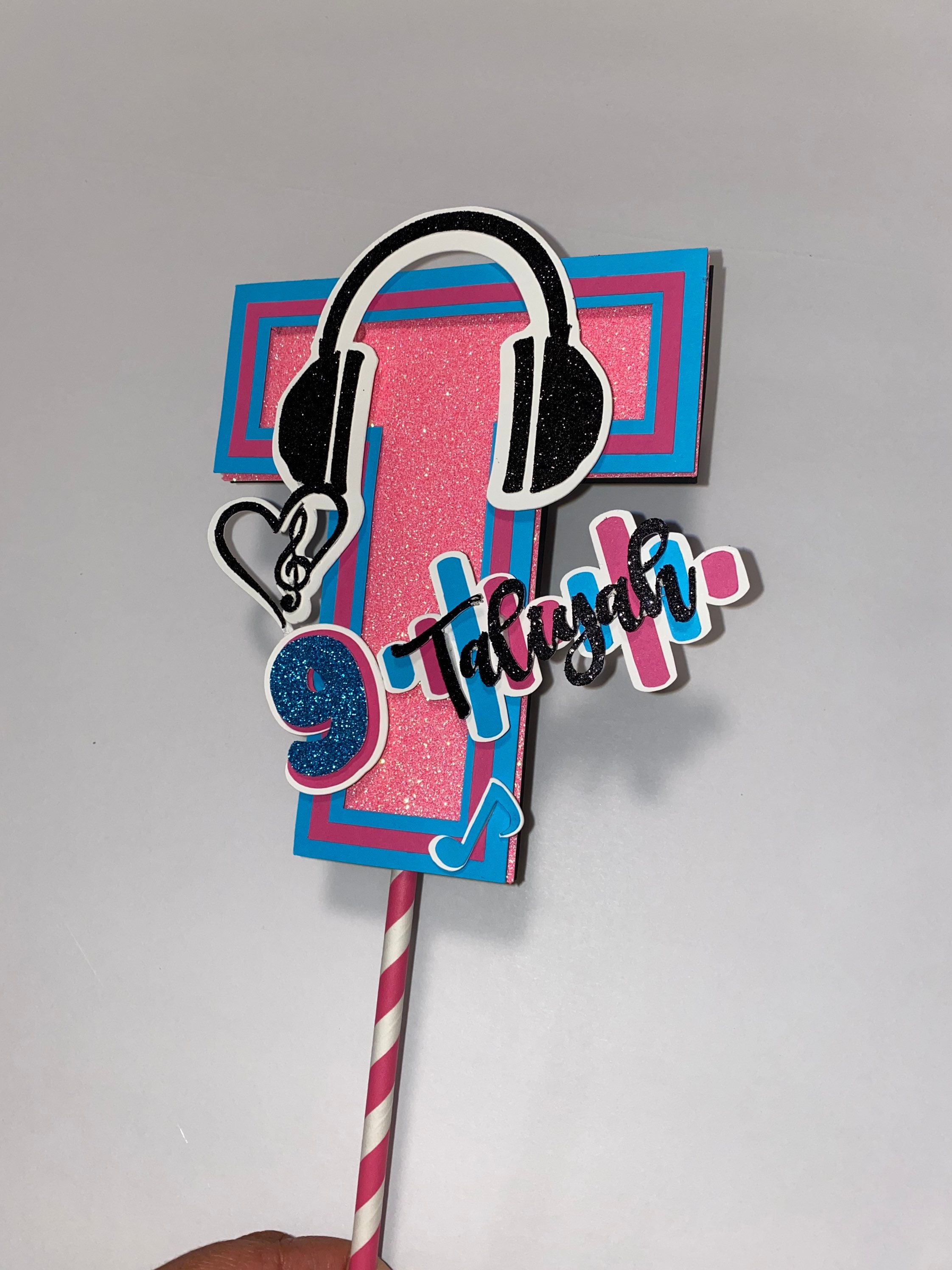 Shaker Cake topper / Musical Cake topper / adolescente / Party | Etsy ...