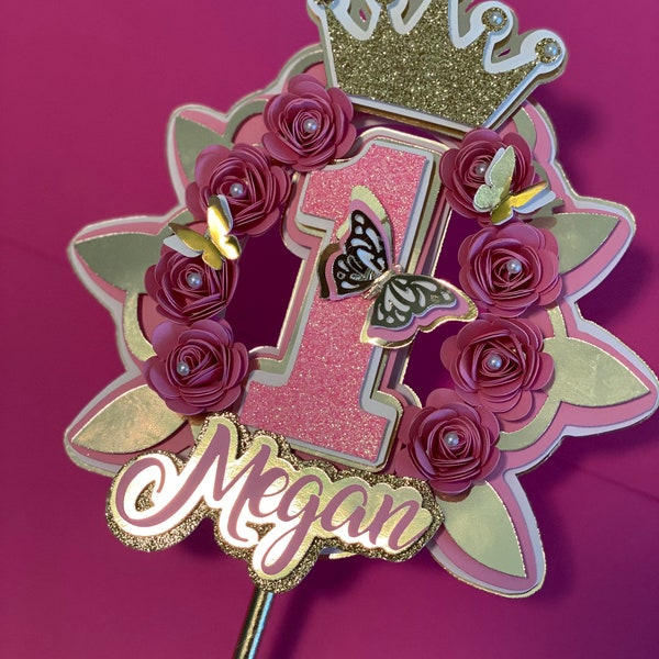 Princess Cake Topper - Etsy