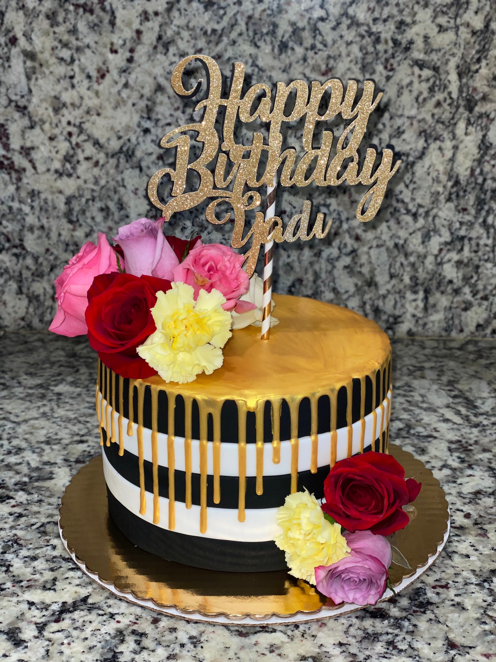 Happy Birthday Cake Topper - Etsy